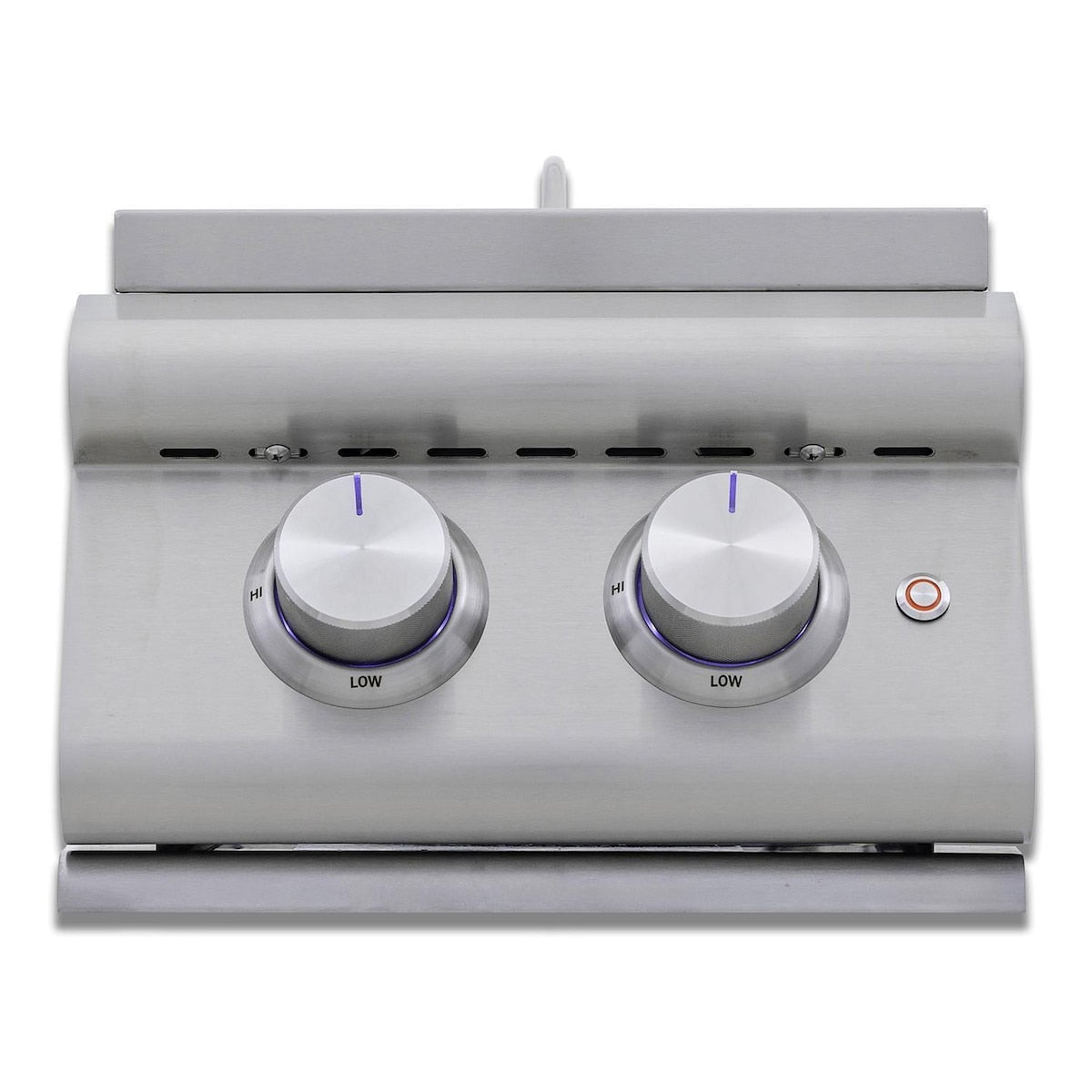 Blaze Premium LTE+ Gas Stainless Steel Double Side Burner w/ Lid - BLZ ...